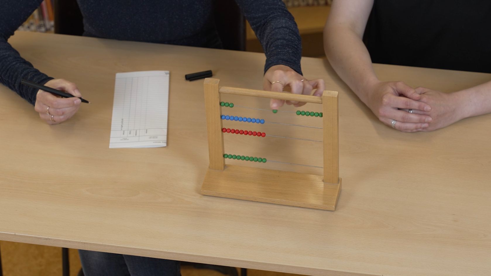 Kleine telraam - telraamlijst - AVE.IK Montessoristudie